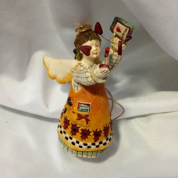 Debbie Mudd | Holiday | Sold Debbie Mudd Angel Ornament Signed On ...